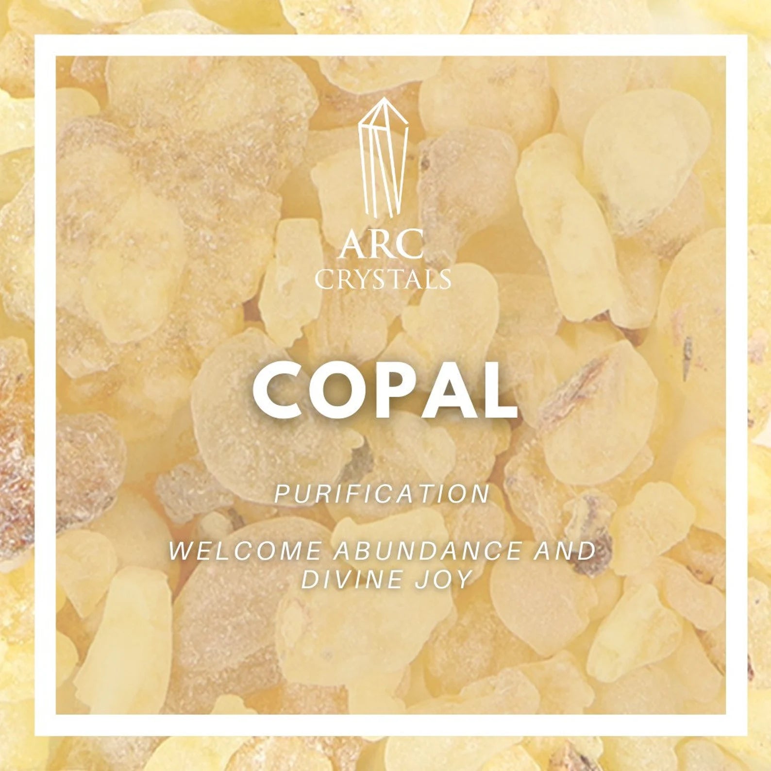 Organic Copal Resin – ARC Crystals LLC
